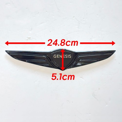 Black high glossy Genesis Emblem (Fits: 2022 2024 Genesis GV60) | eBay