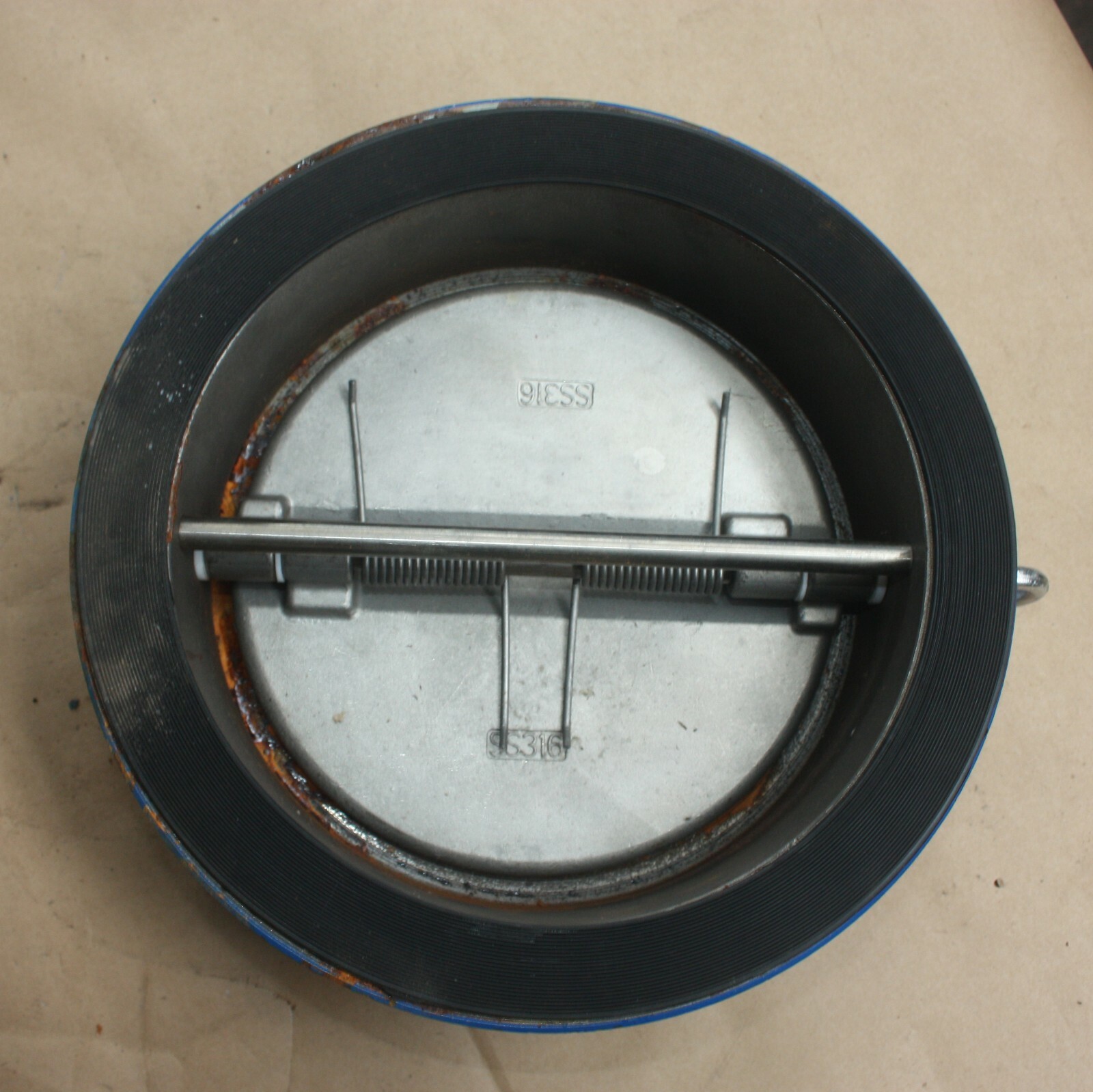 Dura DDCV-1161 200mm DN200 8" inch CARBON STEEL SS 2x Disc Wafer Check ...