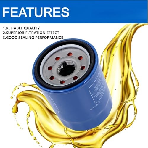 2x Oil Filter for Honda GX610 GX620 GX630 GX660 GX670 GX690 15400-P0H ...