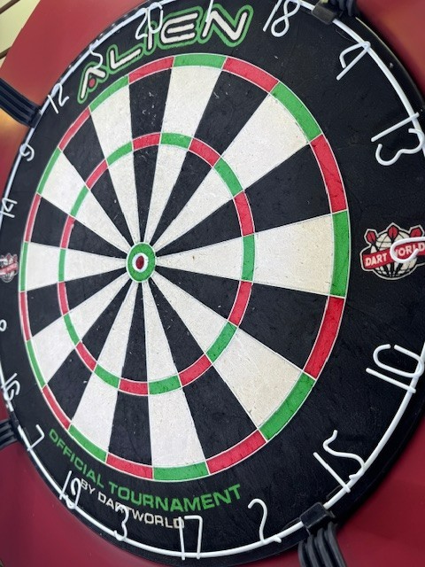 USED Dart World Alien Dartboard | eBay