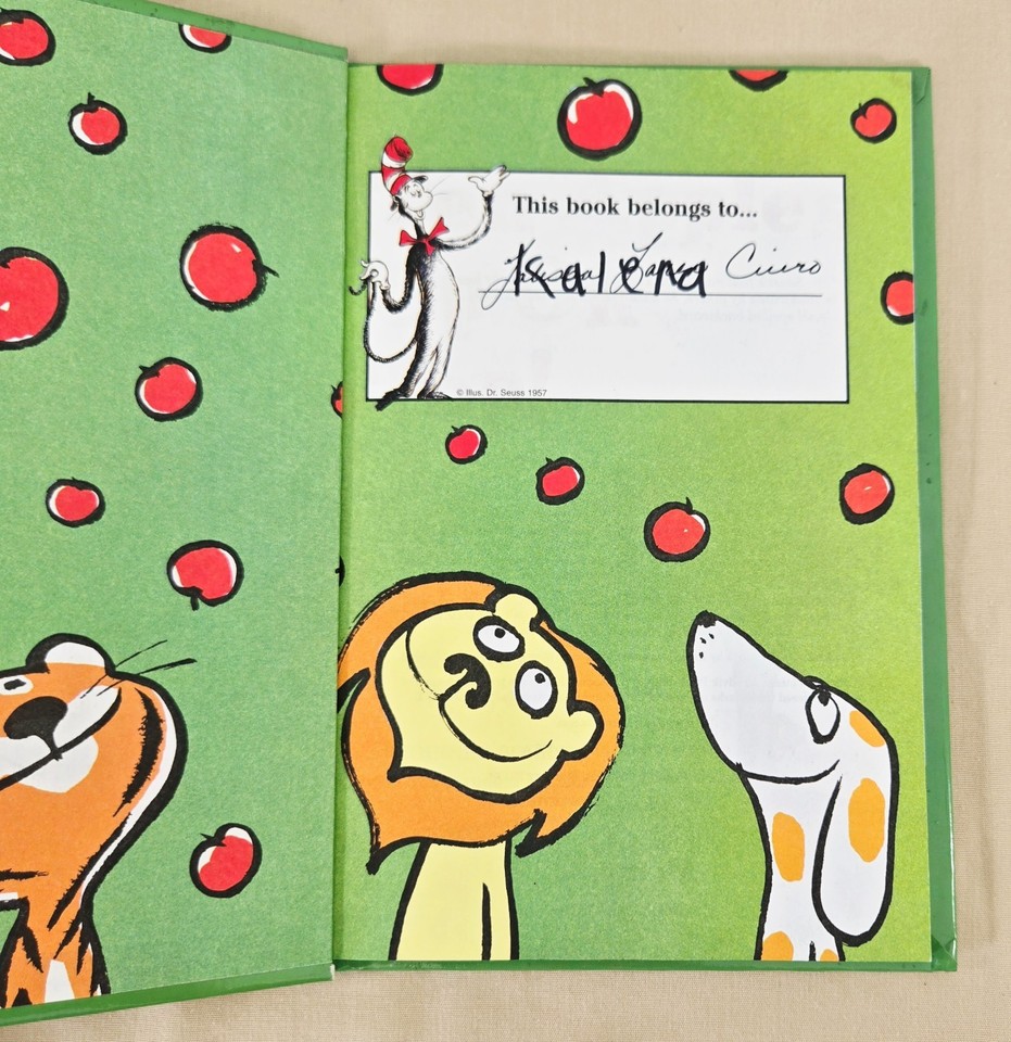 Ten Apples up on Top! by Dr. Seuss, Hardcover, Beginner Books, GOOD | eBay