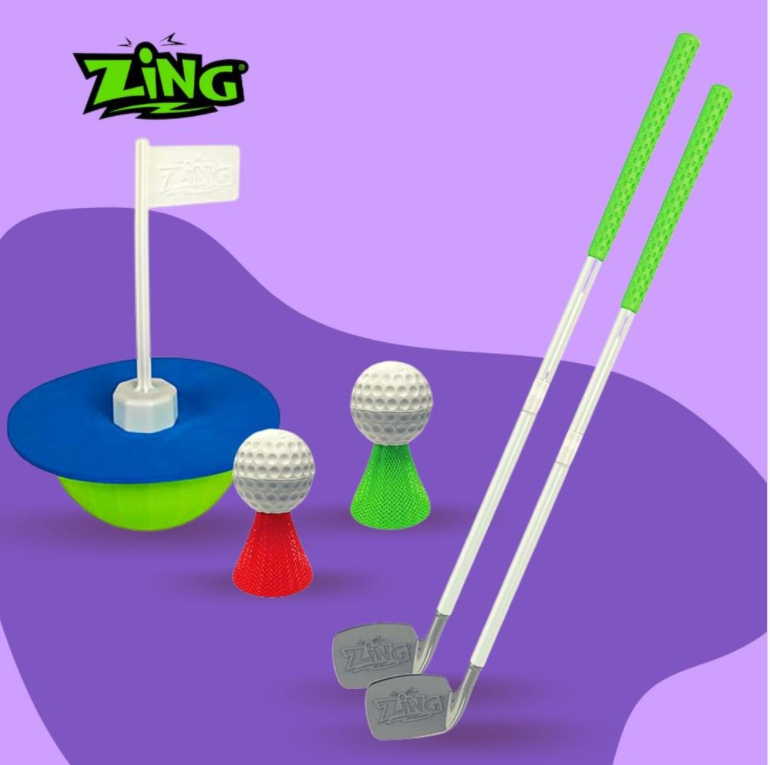 ZING Backyard Chip Shotz Kids Golf Game Set Birthday Work Fathers Day ...
