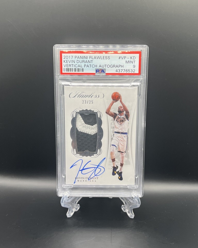 2017 Kevin Durant Flawless Patch Auto /25 - PSA 9 | eBay