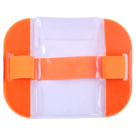 High Visibility Security Arm Band ID Badge Card Holder SIA Armband ...