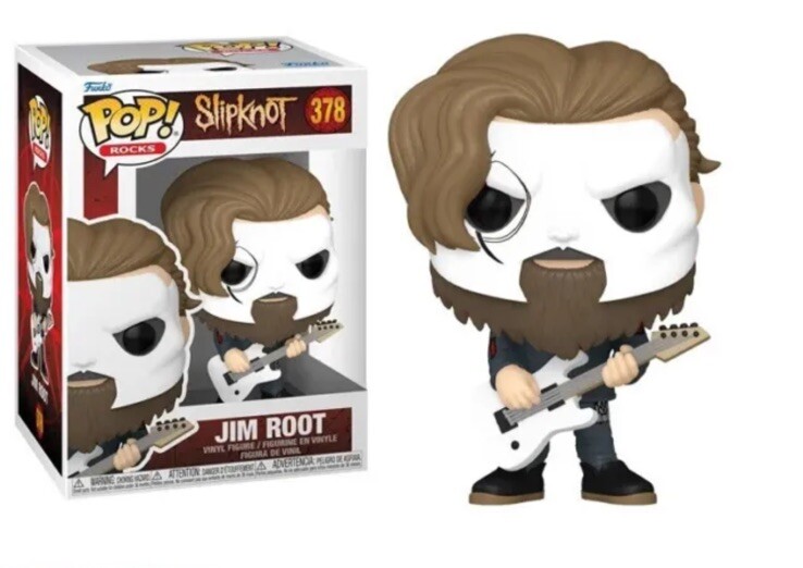 Funko Pop Rocks Slipknot Jim Root Figure w/ Protector 889698674386 | eBay