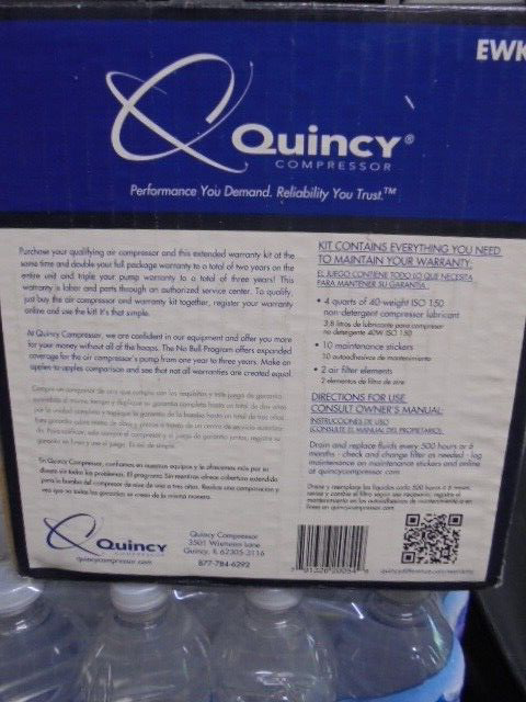 Quincy Compressor EWK-1 SINGLE STAGE MAIN KIT | eBay
