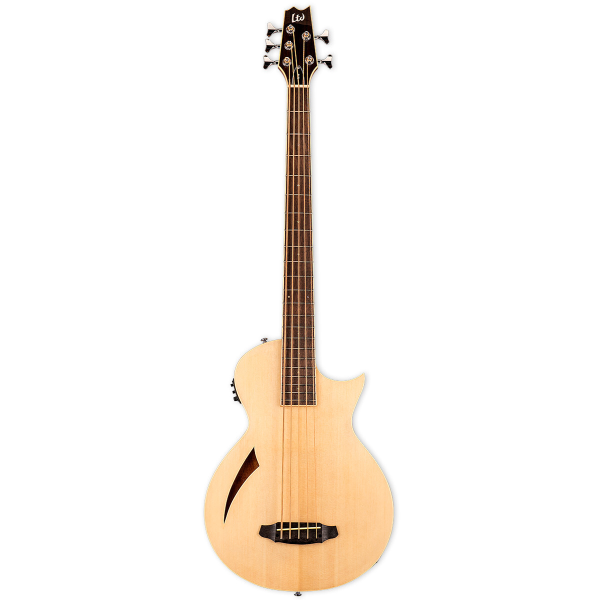 ESP Ltd Tl-5 Natural Thinline 5-string Acoustic-electric Bass Case Tl5 ...