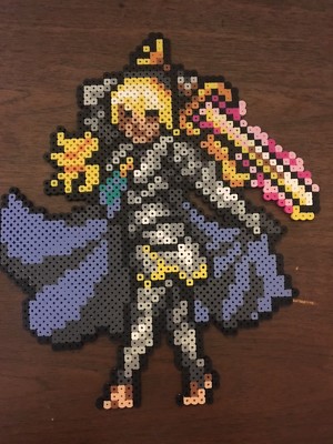 Smash Brothers Corrin from fire emblem ike roy marth bead Sprite design ...