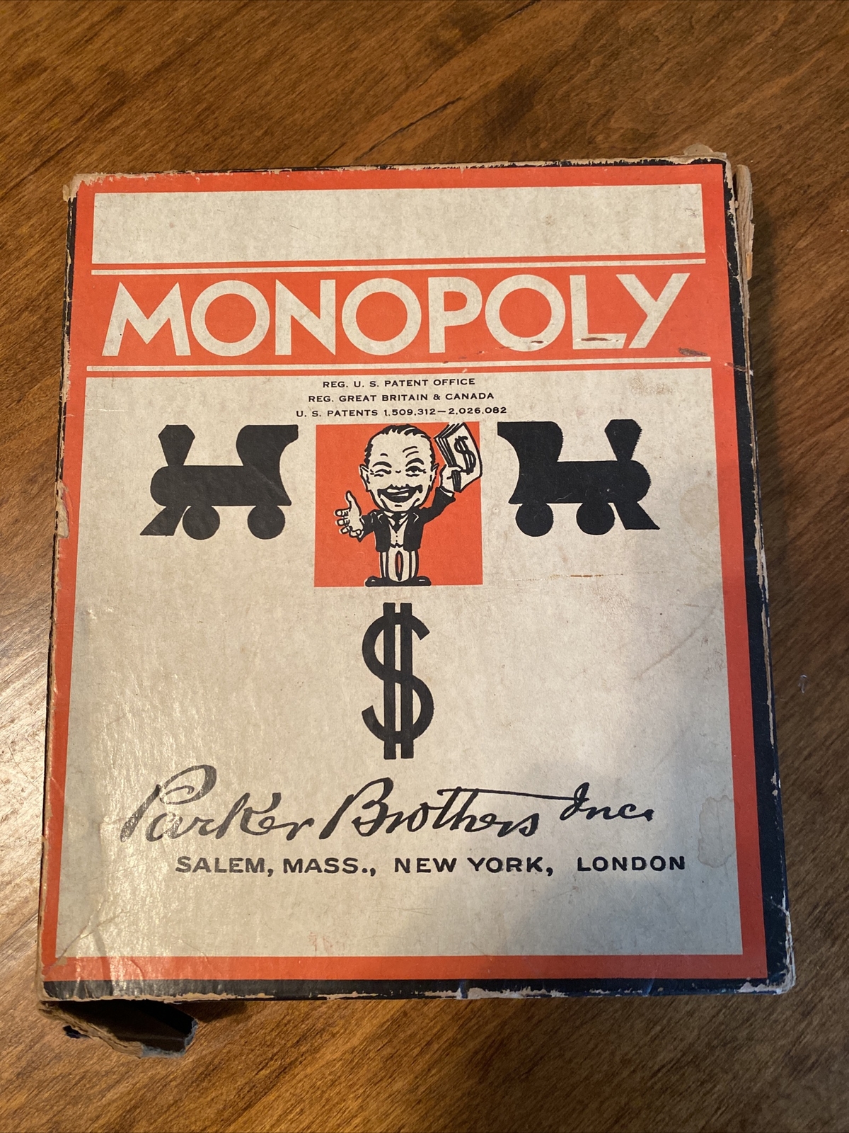 VINTAGE 1935-1937 MONOPOLY BOARD GAME - PARKER BROTHERS INC | eBay