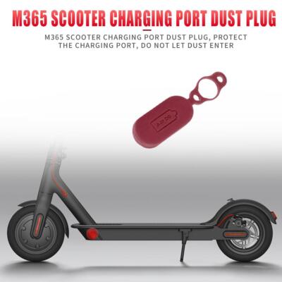 Durable M365 Electric Scooter Skateboard Charging Port Cover Dust Plug ...