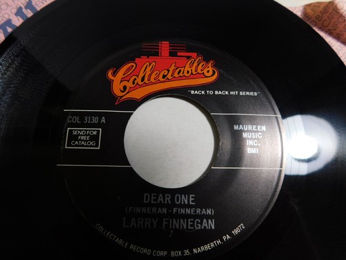 Larry Finnegan / The Wailers – Dear One / Tall Cool One 7" Single COL ...