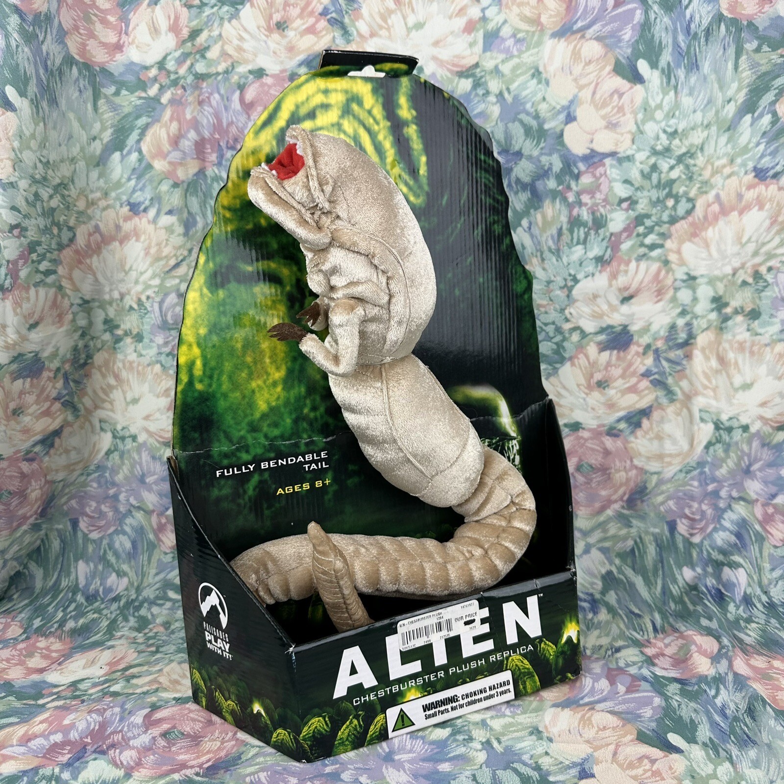 2004 Palisades Toys Alien Chestburster 48" Plush Replica Boxed HR Giger ...