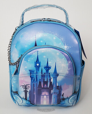 🚦Danielle Nicole Disney Cinderell Castle Mini Backpack - New! | eBay