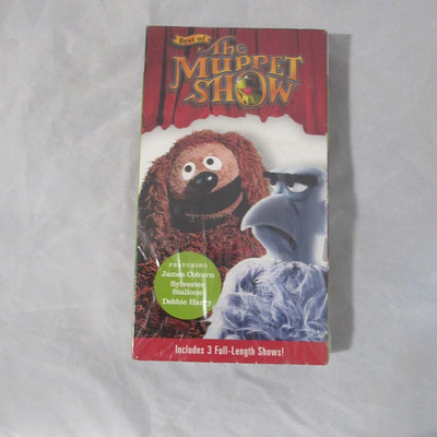 Time Life BEST OF THE MUPPET SHOW VHS James Coburn Debbie Harry Sylvest ...