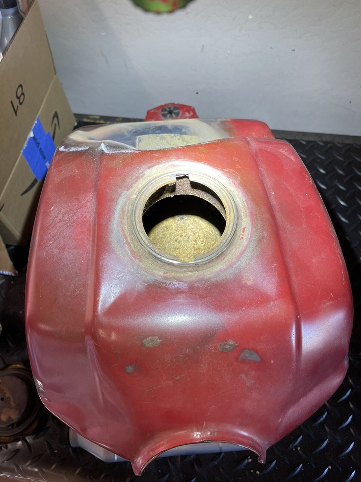 1985 Honda Big Red 250es Gas Tank | eBay