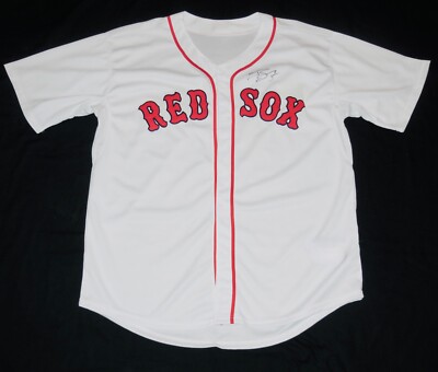 JONNY GOMES AUTOGRAPHED CUSTOM JERSEY (BOSTON RED SOX) - 2013 W.S ...