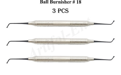 Ball Burnisher # 18 Dental Composite Filling Instrument Restorative Set ...