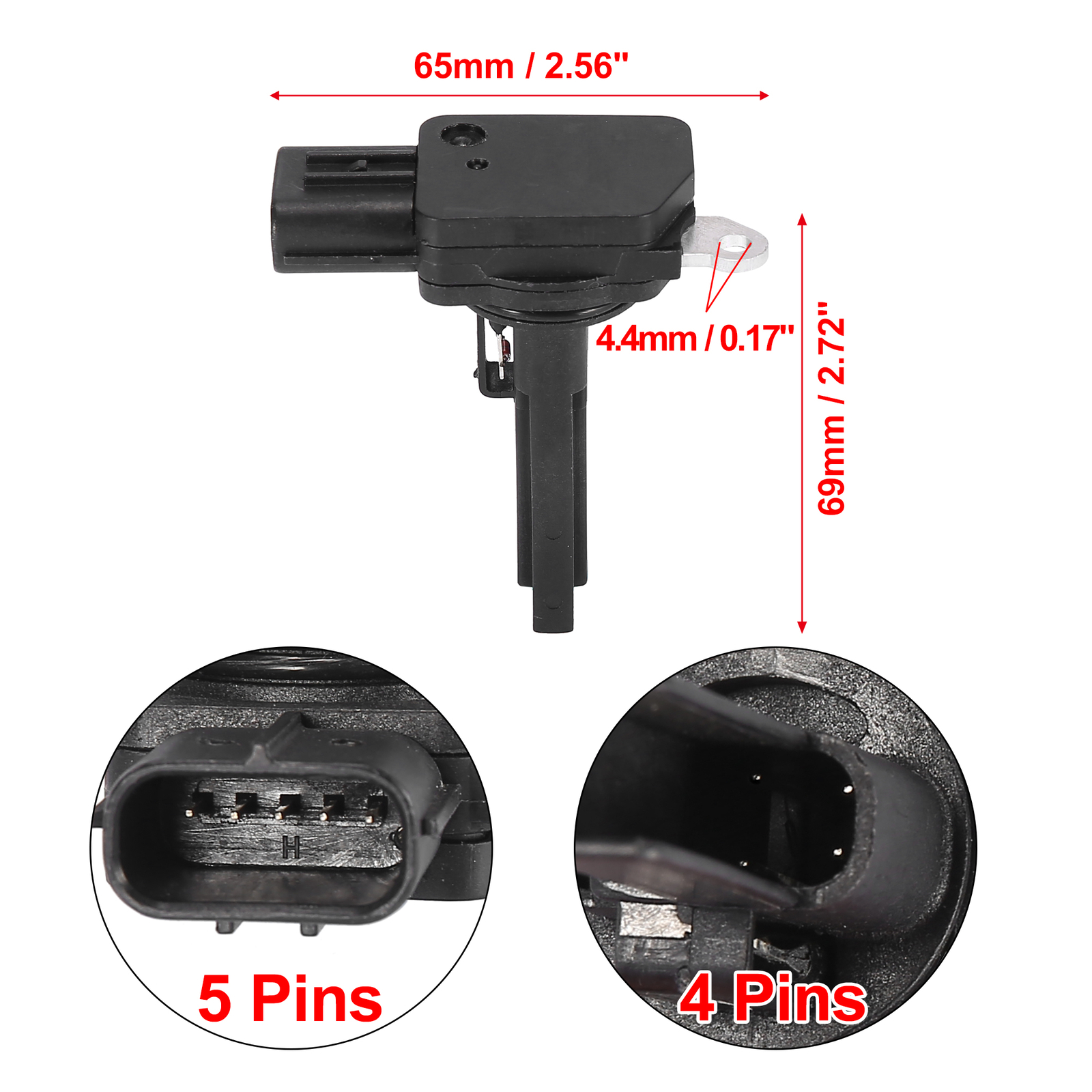 Pack (1) 22680-AA380 MAF Mass Air Flow Meter Sensor for Subaru WRX STI ...