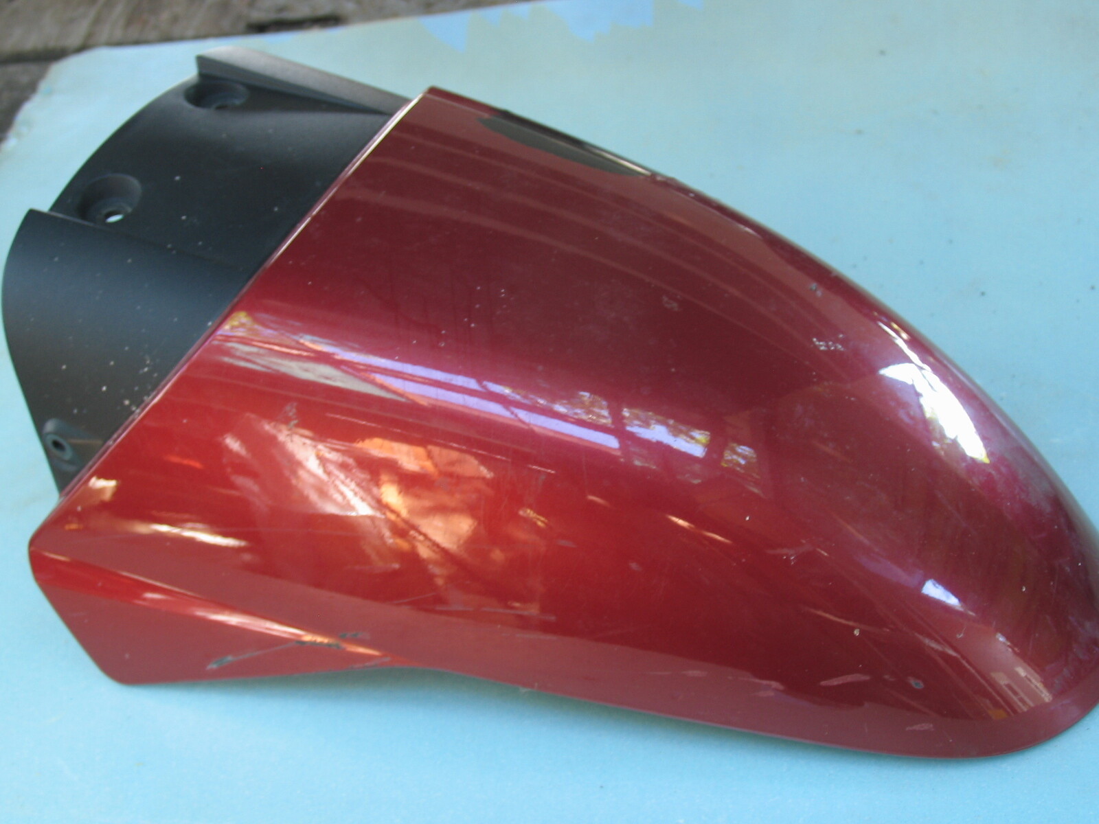 Front Fender Body Panel RED (from dismantled 2002 BMW R1150RT w/56K mi ...