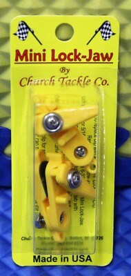 Church Tackle Mini Lock-Jaw Clip for Planer Boards 2 Per Package #40620 ...