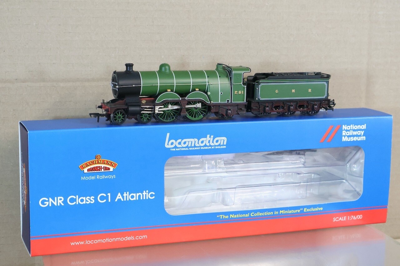 BACHMANN 31-760NRM DCC READY GNR 4-4-2 ATLANTIC CLASS C1 LOCOMOTIVE 251 ...