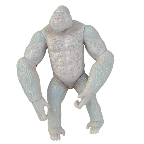 RAMPAGE the Movie 16" Articulated Albino Gorilla GEORGE Mega Action ...