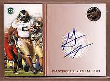 2009 Press Pass Autographs Bronze #GJ Gartrell Johnson Auto | eBay