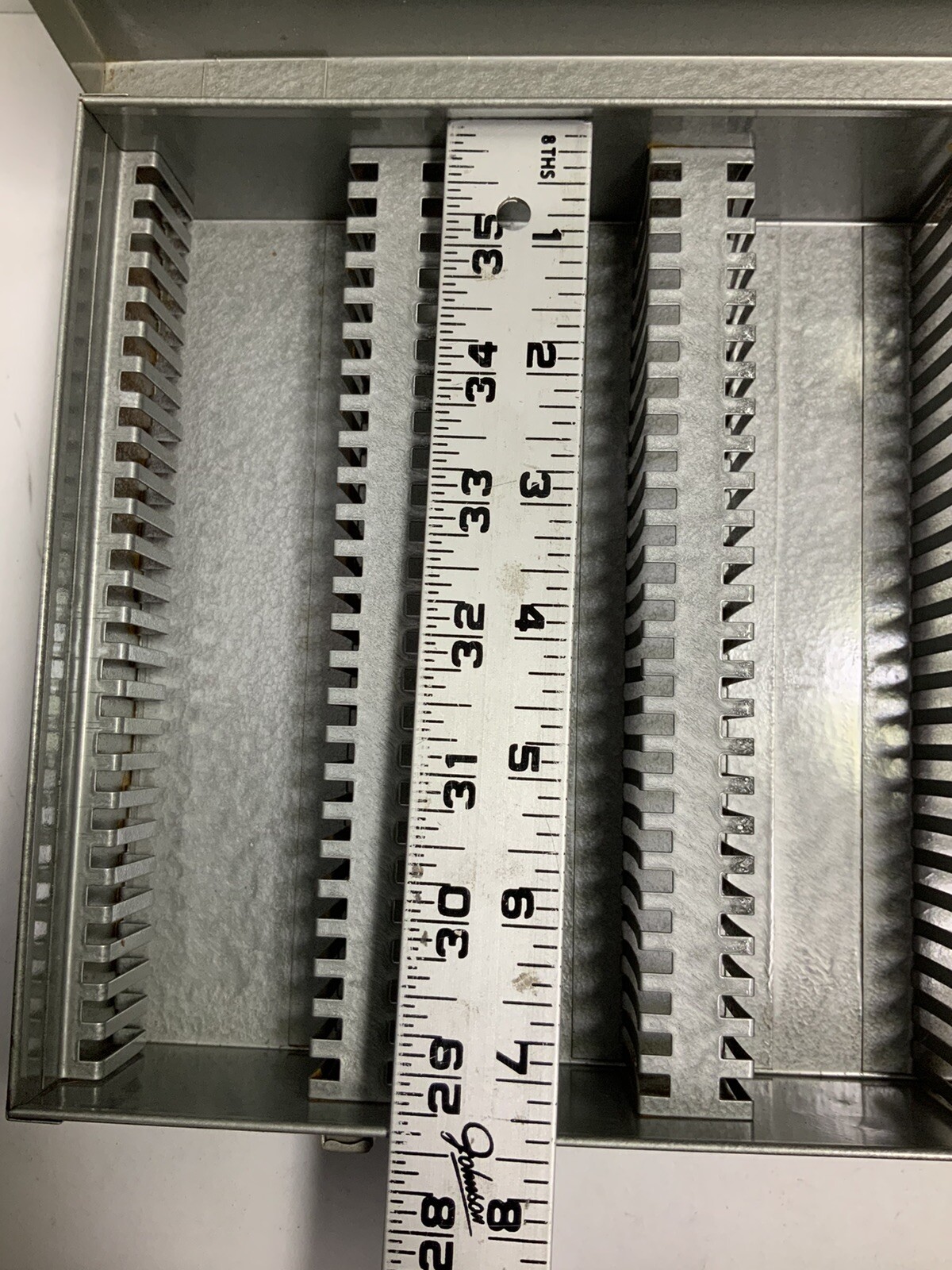 Steel Metal Slide Storage Photography Box 14.5”x 7.75”x2.25 ...