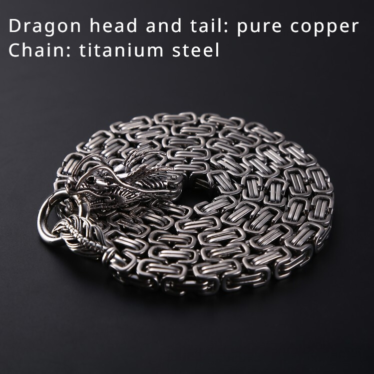 Titanium Steel Tap Whip Chain Bracelet Necklace Waist Chain Self ...