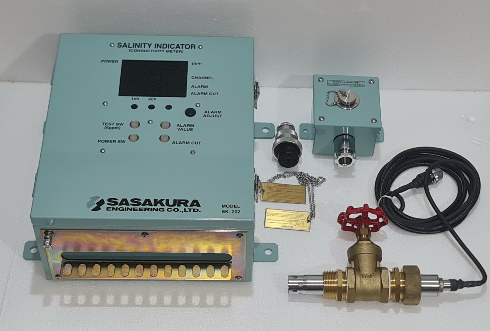 SASAKURA SK202 / SK-202 SALINITY INDICATOR (CONDUCTIVITY METER) w ...