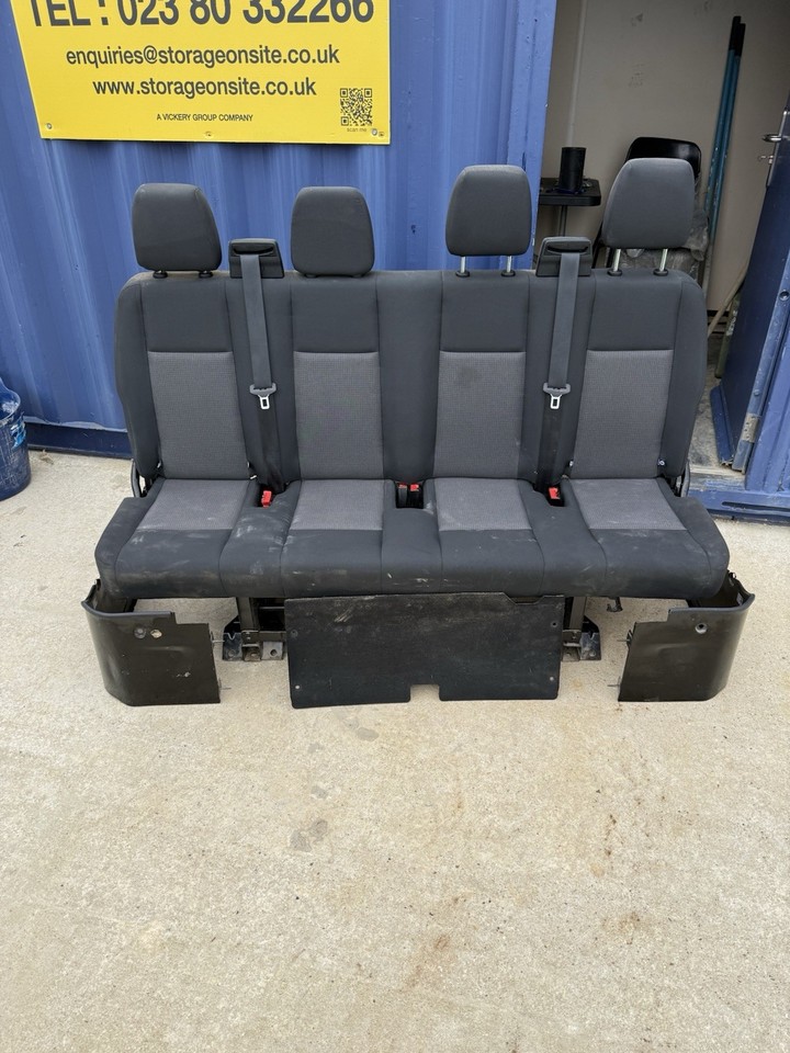 Ford Transit Tipper Crew Cab Rear Seats. 2021 | eBay UK