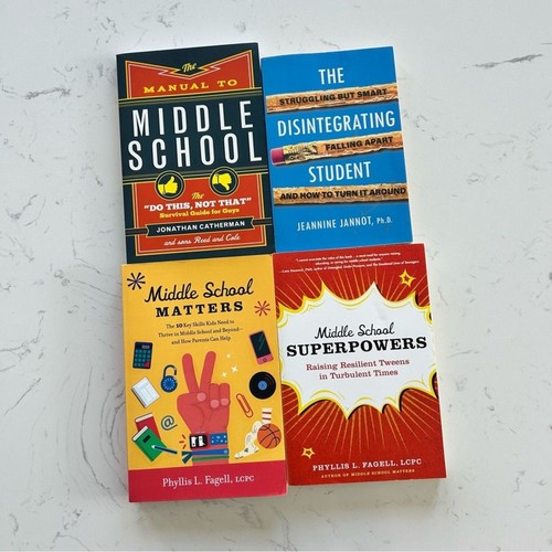 4-Book Middle School Survival & Success Guide Bundle! Parents Lot Books ...