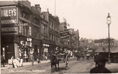 Cheapside Barnsley unused RP old pc Haigh Bros | eBay UK