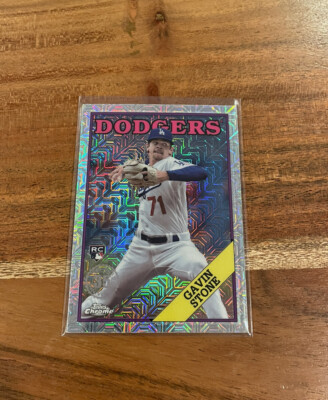 Gavin Stone 2023 Topps 1988 Silver Pack Chrome Mojo Refractor NRMT+ ...