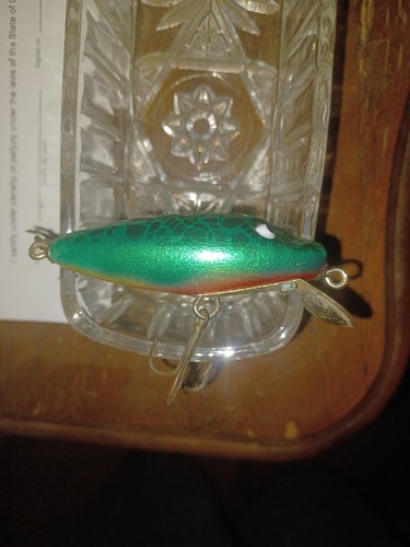 Vintage Paw Paw Or Sure Strike Lure TOUGH COLOR Diamond Back Frog Rp By ...