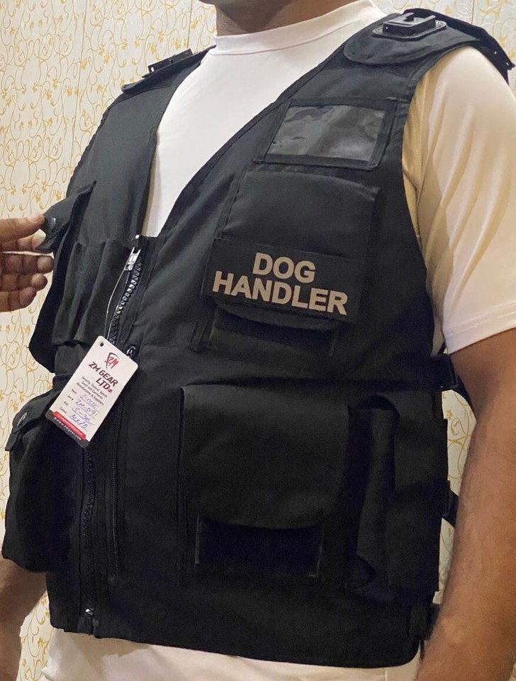 New Tactical Security Dog Handler Vest Enforcement CCTV Tac High ...