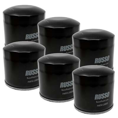 6PK Oil Filter Fits John Deere 1070 110 Compact Loader Backhoe M801002 ...