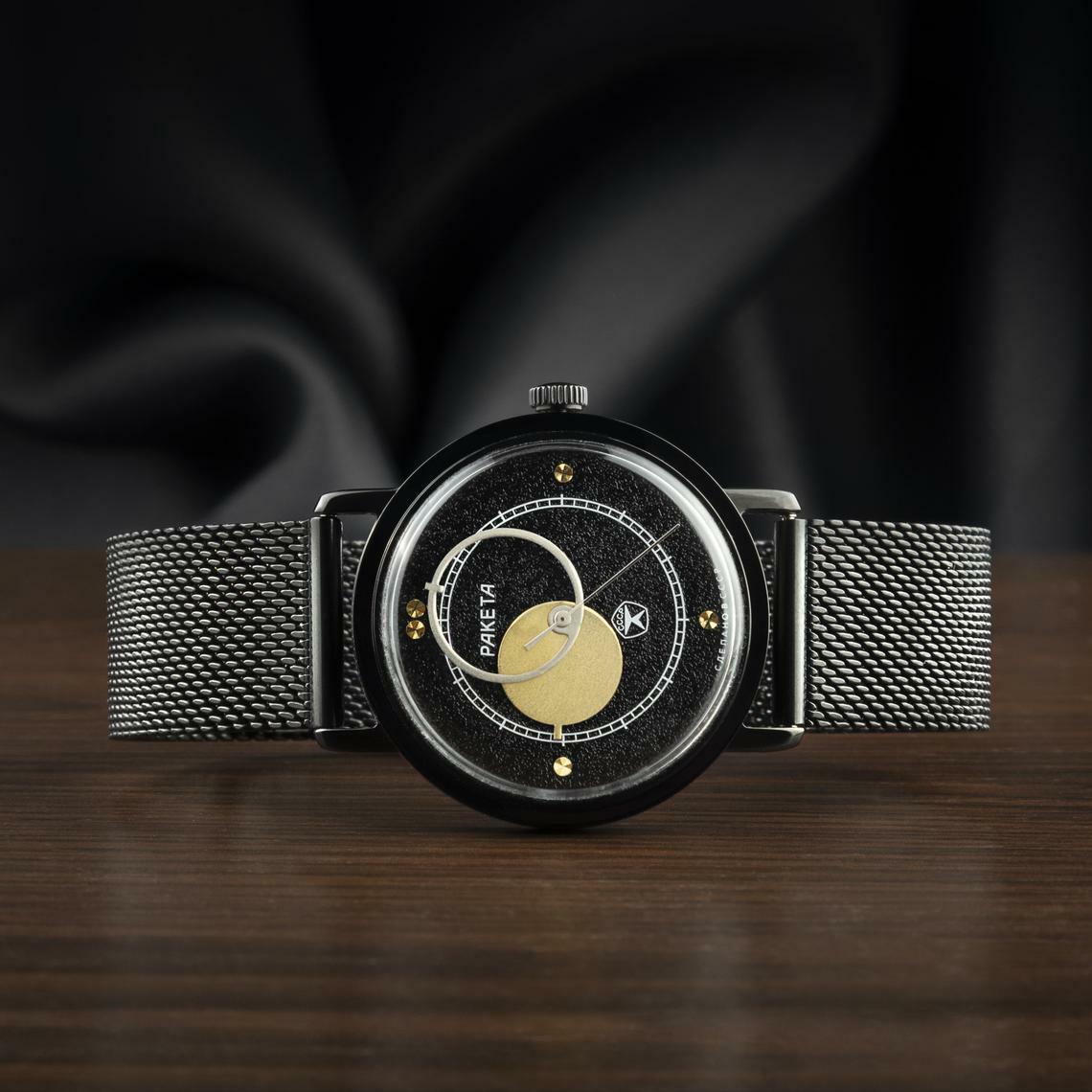 USSR watch Raketa Russian Space style Copernicus cal 2609 19J Kopernik ...