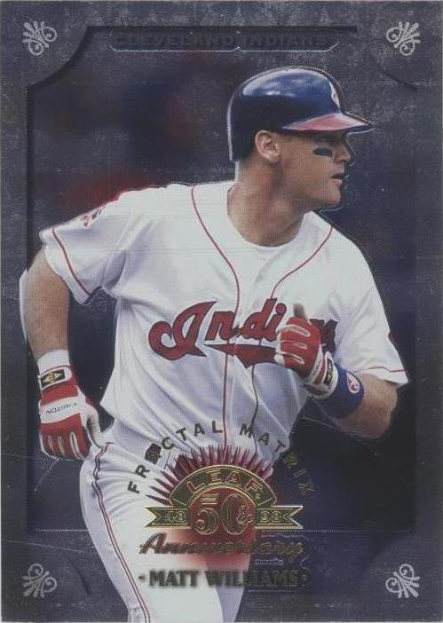 1998 Leaf - Matt Williams #18 Fractal Matrix Silver /800 for sale ...