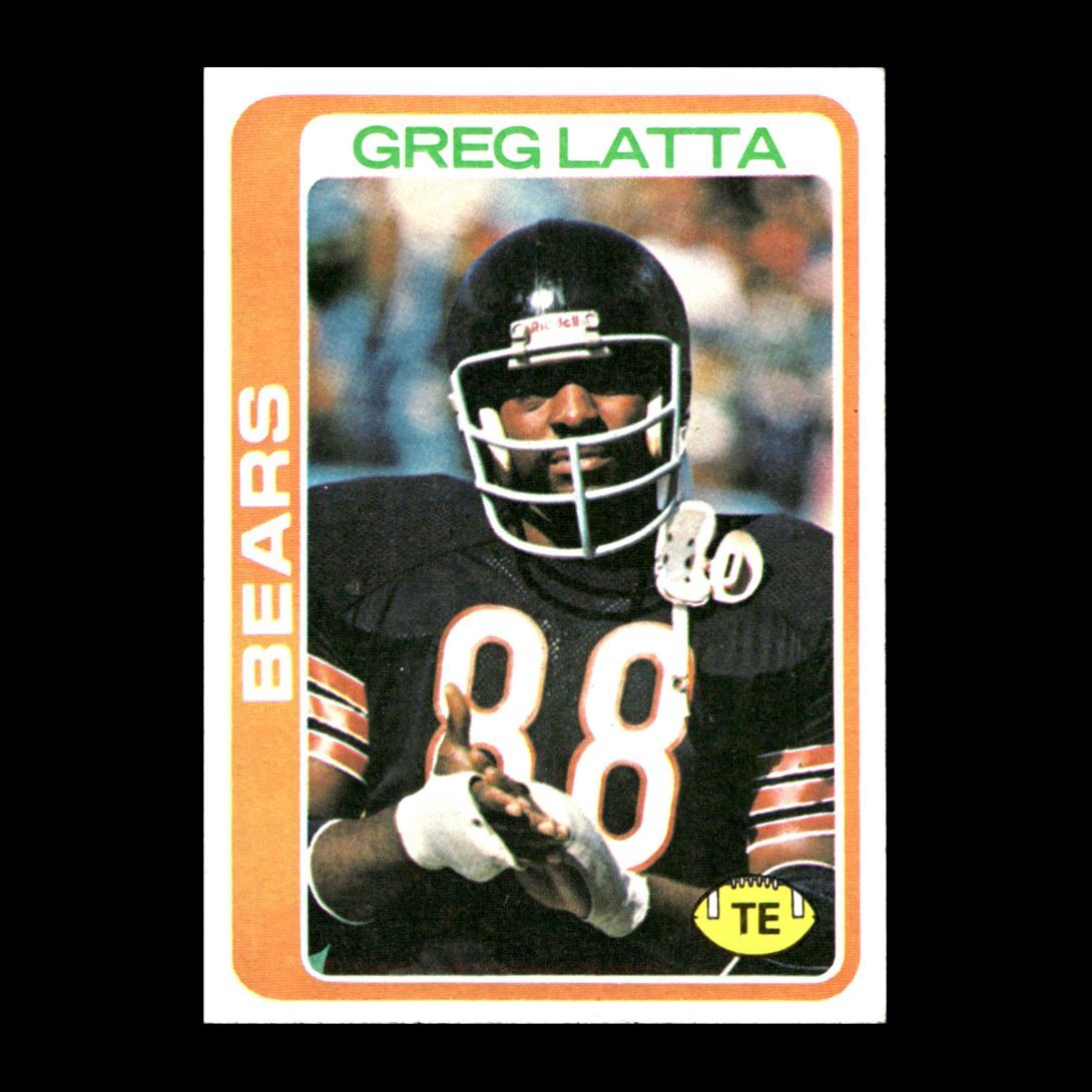 Greg Latta 1978 Topps Chicago Bears #112 R308E 3 | eBay