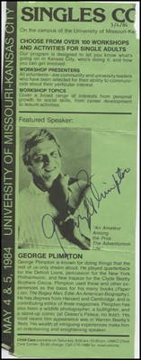 GEORGE PLIMPTON - ADVERTISEMENT SIGNED | eBay
