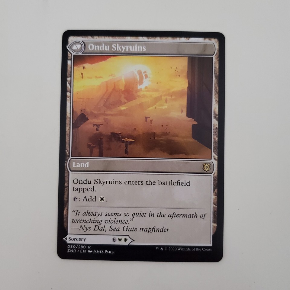 MTG Magic Ondu Inversion Ondu Skyruins Zendikar Rising NM | eBay