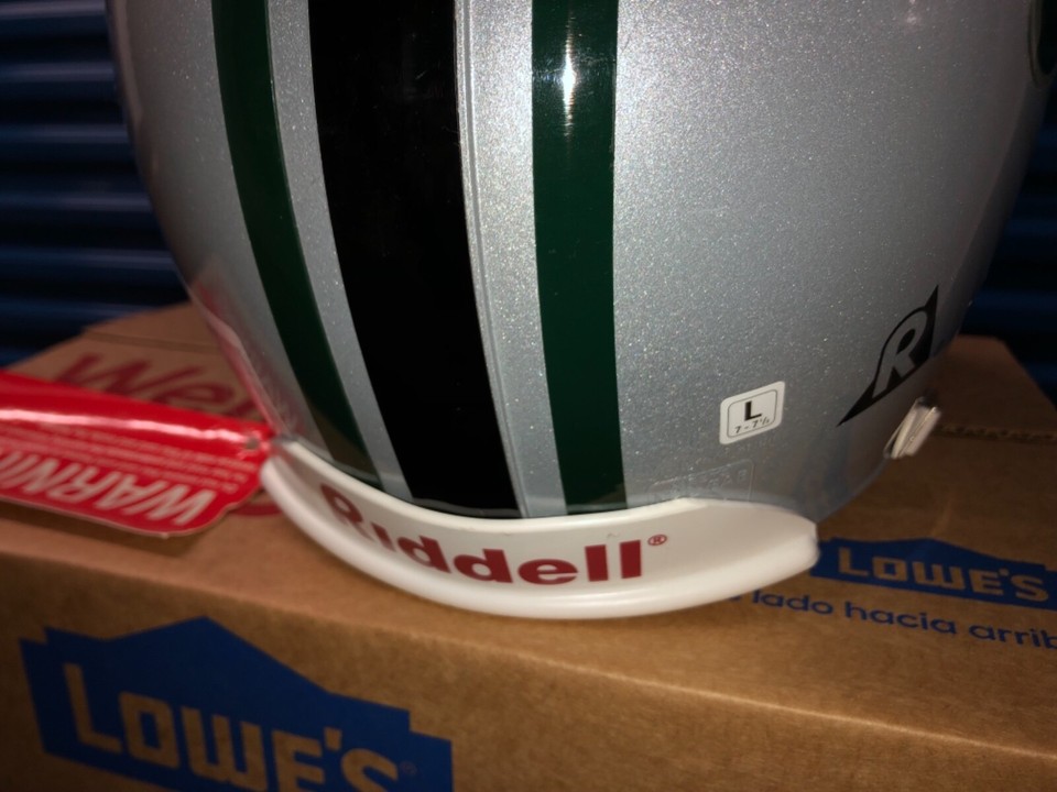 WASHINGTON FEDERALS Silver 1984 USFL RIDDELL Pro Line Authentic ...