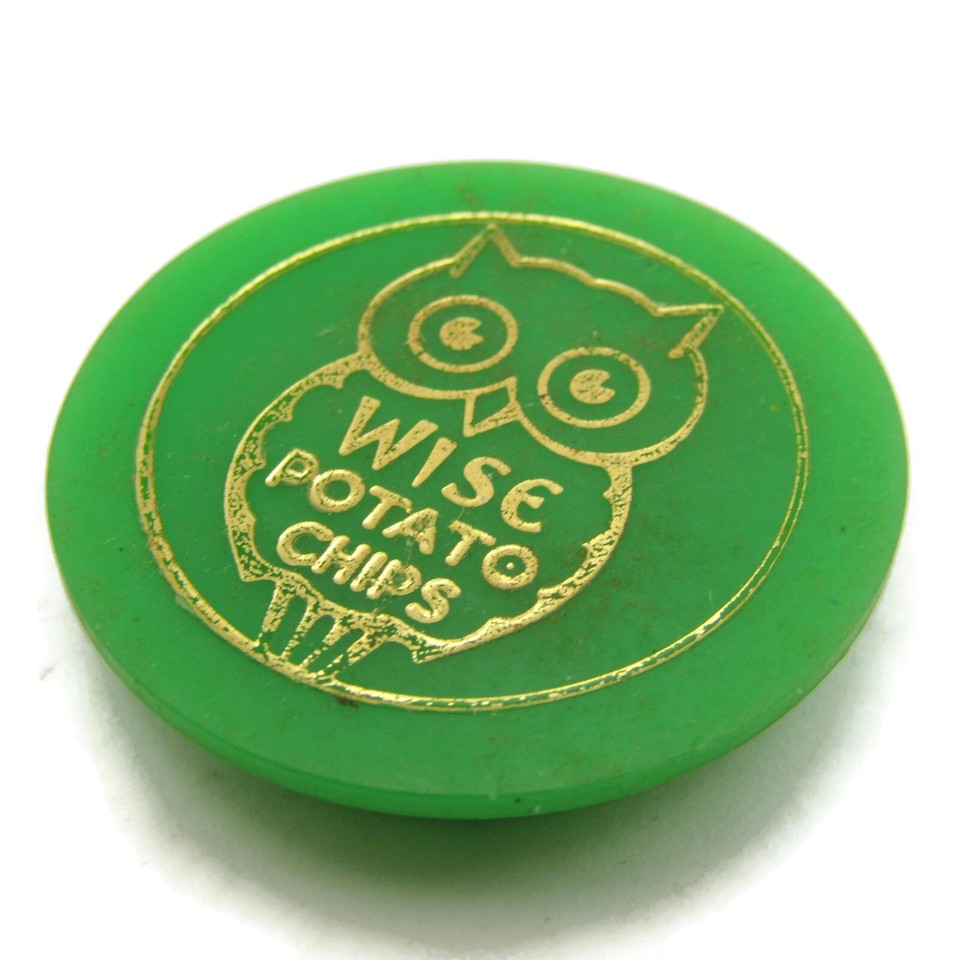 Wise Potato Chips Owl Advertising Milk Cap | eBay