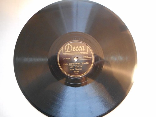 E8 Red Foley Decca 46185 Here Comes Santa Claus / Our Christmas Waltz N ...