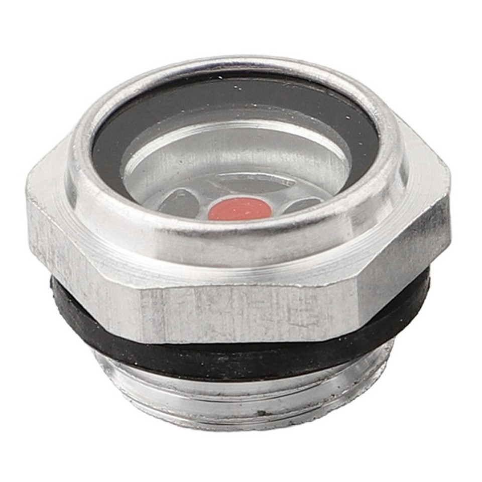 Oil Level Gauge Aluminum Alloy Body Inner Hexagon Design O-ring Sealed ...