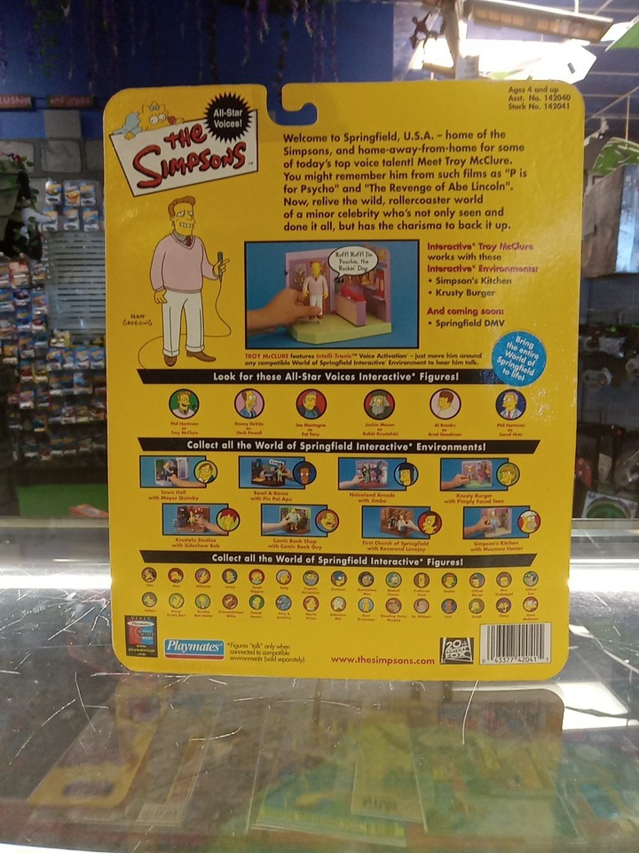 The Simpsons Troy McClure 43377420415| eBay