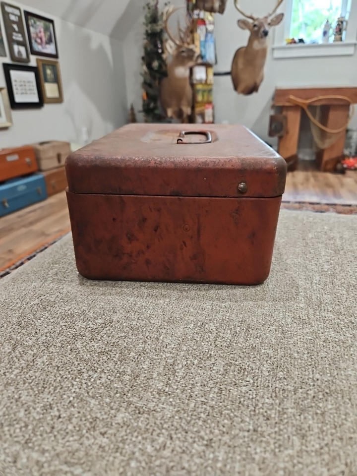 Vintage Tackle Box/ Money Box. | eBay