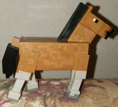 Jazwares Minecraft Chestnut Brown Horse | eBay