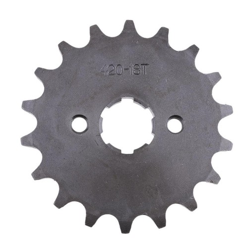 18T 18 Teeth 20mm 420 Chain Front Sprocket Cog for 125cc 140cc Dirt ...